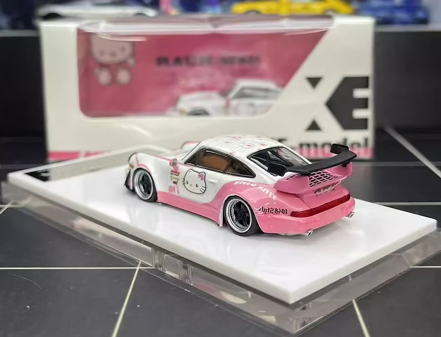 XKE - Porsche RWB 964 Hello Kitty Livery – 303 Exclusive Diecasts
