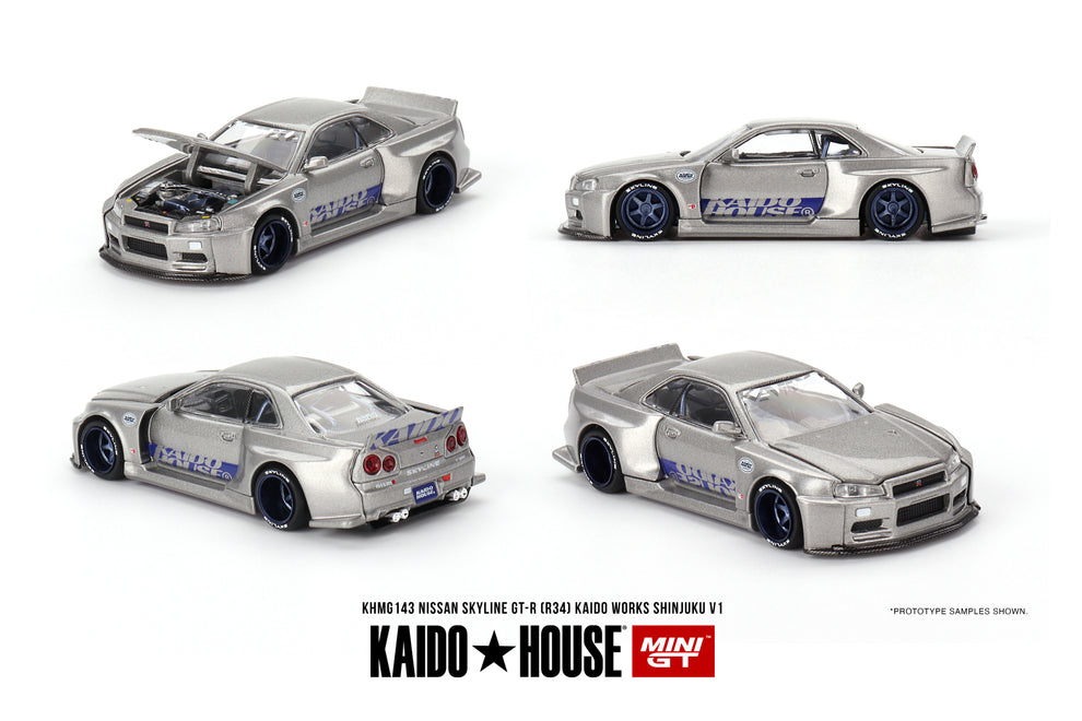 (KHMG143) Nissan Skyline GT-R (R34) Kaido Works SHINJUKU V1 – 303 ...