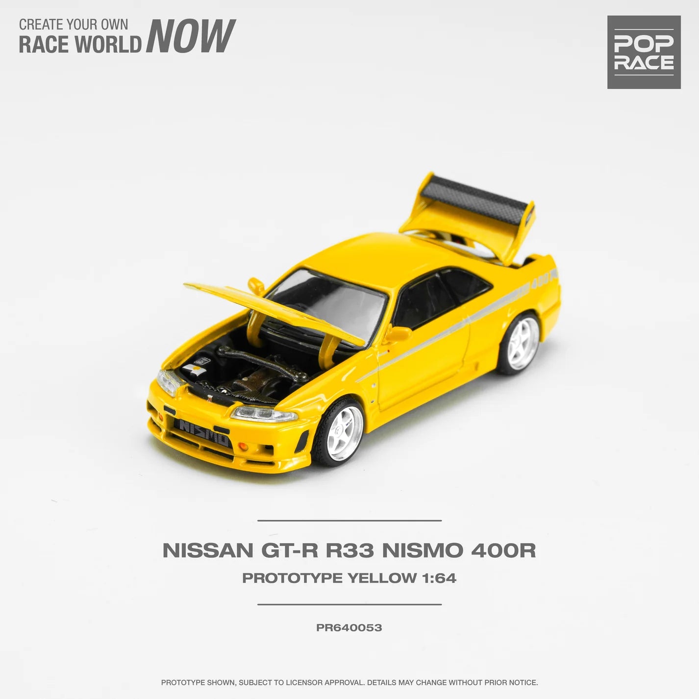 (PR640053) - Nissan Skyline GT-R R33 Nismo 400R (Prototype Yellow ...