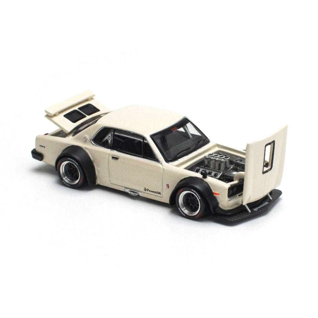(PR640113) - Nissan Skyline GT-R V8 Drift (White) – 303 Exclusive Diecasts