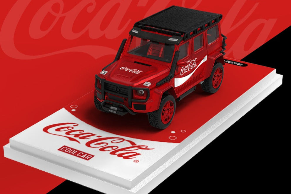 (Pre-Order) (CC641312) Mercedes Babos G550 full red Coca-Cola livery ...
